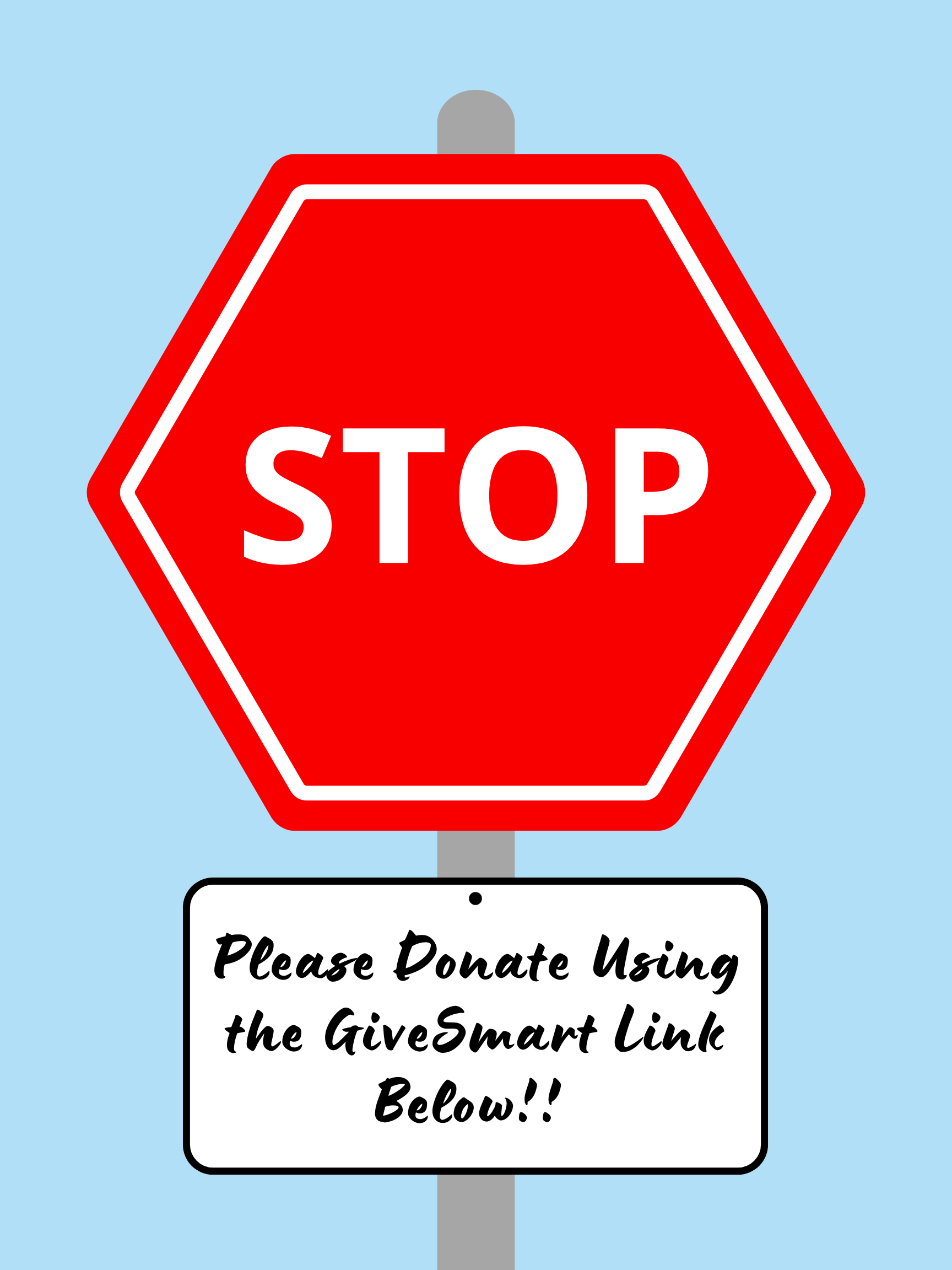 Please Donate Sign